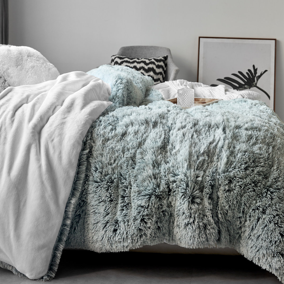 Coma Inducer Frosted Are You Kidding Coma Inducer Oversized Comforter Set & Reviews | Wayfair